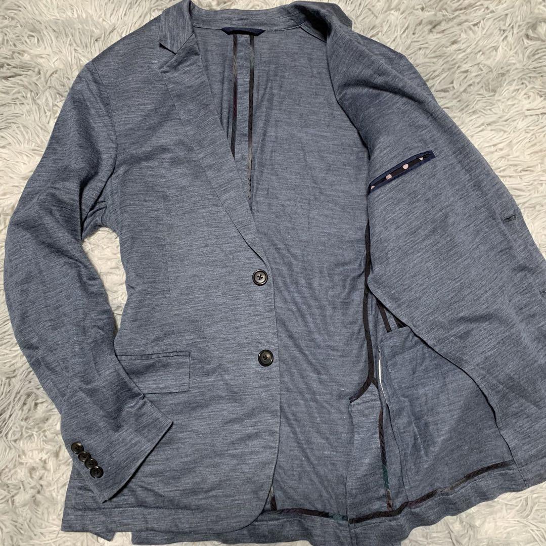 色 ブルー 青 PaulSmith ピーエスポールスミス テーラードジャケット リネン100% 麻 Lサイズ シングル 2B 2ボタン 春夏(Lサイズ)｜売買されたオークション情報、yahoo ...