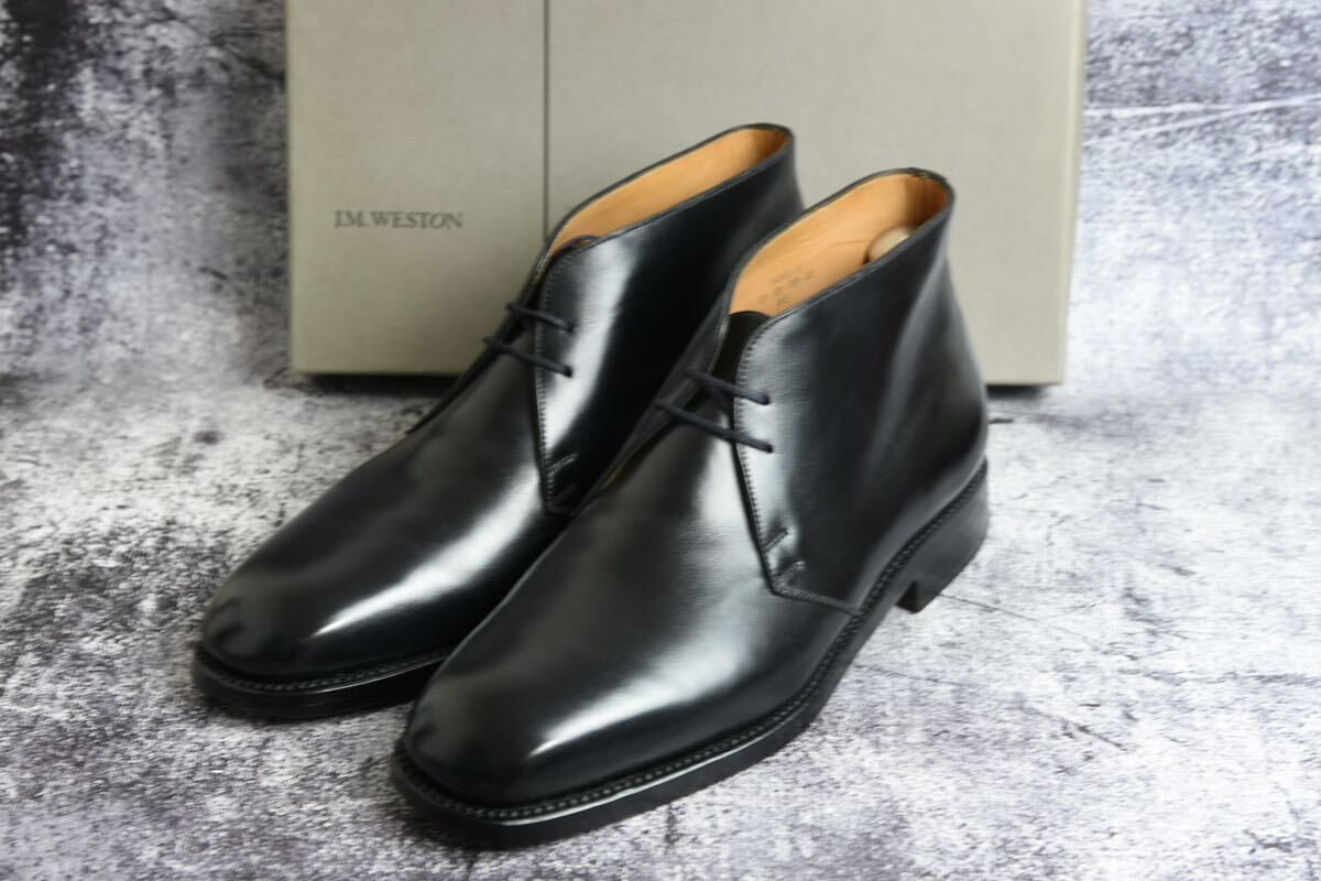 J.M.WESTON #709 8E 26.5cm相当 ブラック 07ラスト チャッカブーツ JMウエストン(靴)｜売買されたオークション情報 ...