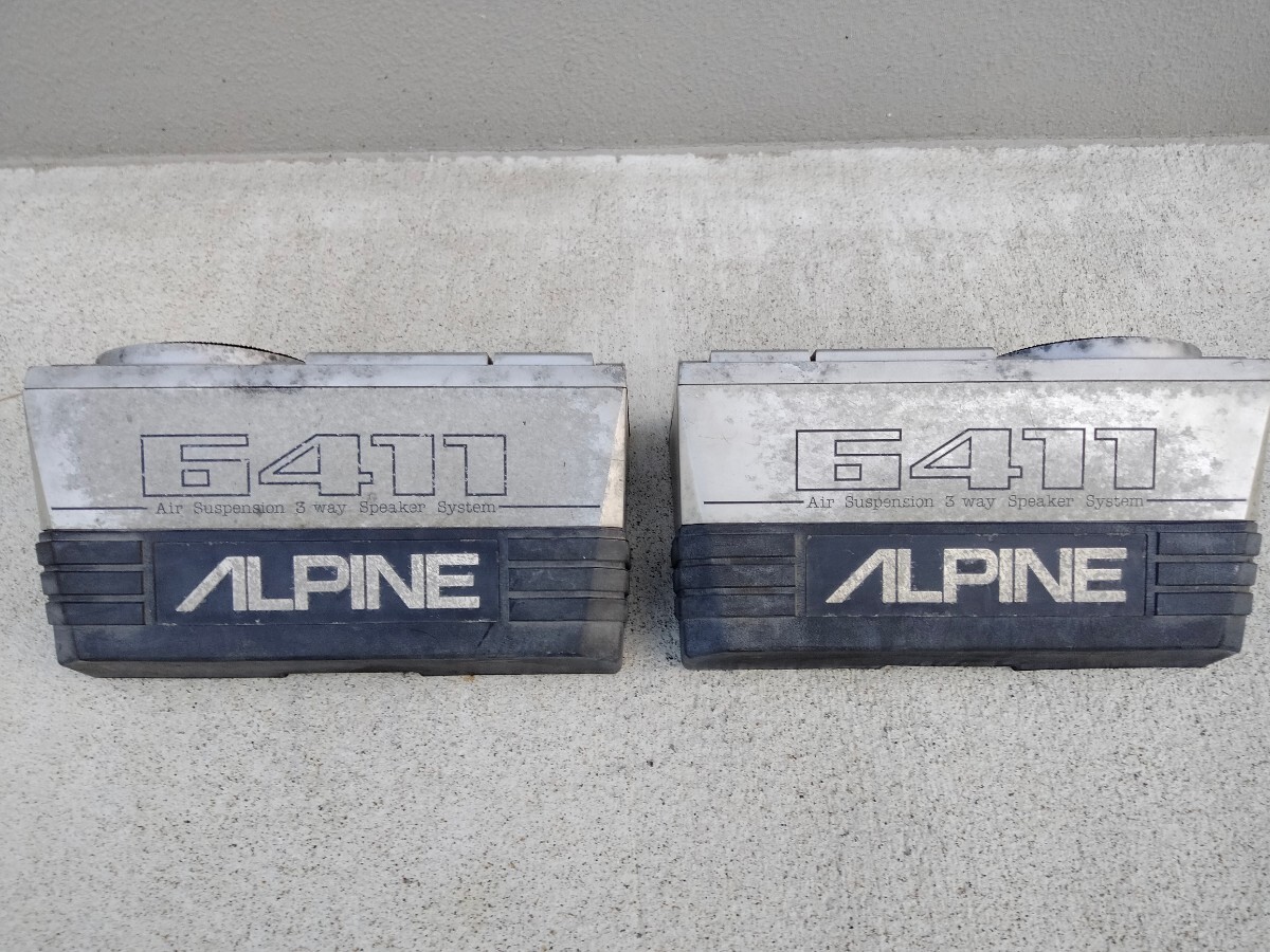 ALPINE アルパイン6411 スピーカー 当時物 旧車(据置、ボックスタイプ)｜売買されたオークション情報、yahooの商品情報をアーカイブ公開 - オークファン（aucfan.com）