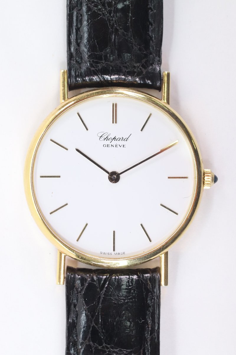 Chopard ショパール クラシック 1091 クォーツ K18 YG 18金 総重量28.7g メンズ 腕時計 4440-HA(ショパール)｜売買されたオークション情報、yahooの商品 ...
