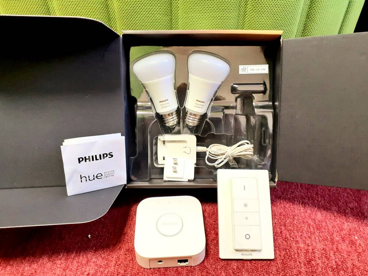 現状品 Philips Hue フィリップス LED電球 white ambiance Starter kit A60 動作未確認 同梱不可(LED電球)｜売買されたオークション情報 ...
