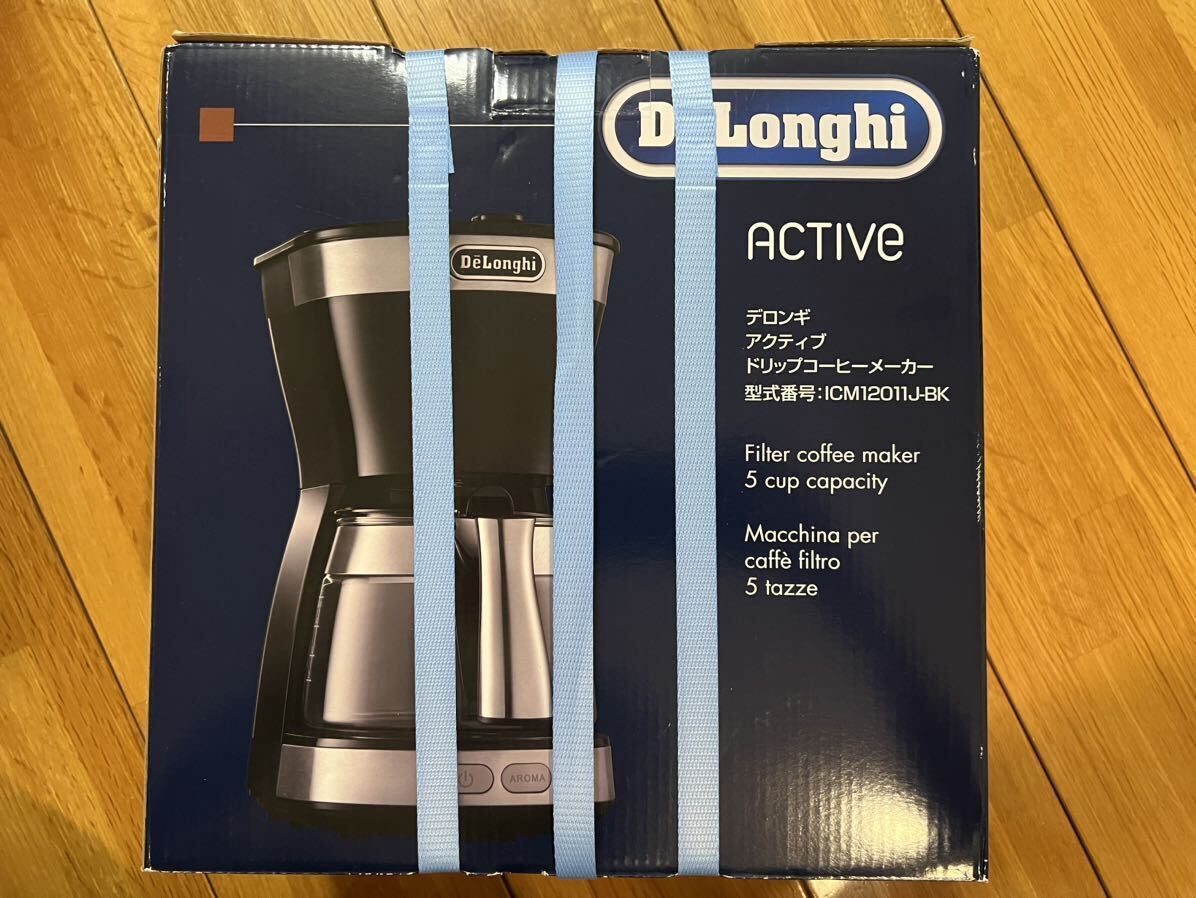 DeLonghi ドリップコーヒーメーカー デロンギ ICM12011J-BK(コーヒーメーカー一般)｜売買されたオークション情報、yahooの商品情報をアーカイブ公開 - オークファン ...