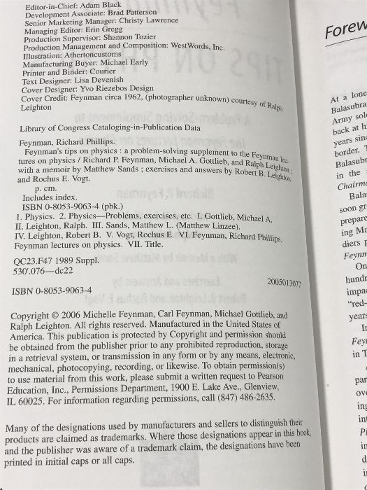 洋書 Feynman's Tips on Physics: A Problem-Solving Supplement to The ...