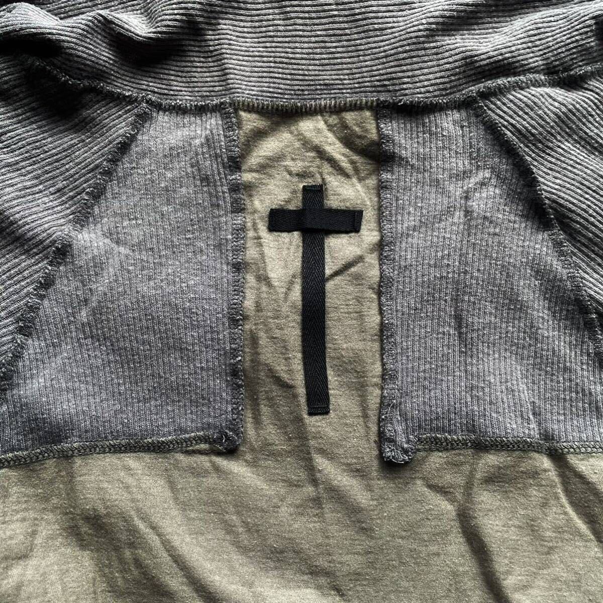 L.G.B. 00s Back Cross Long Cardigan finger holes lgb ルグランブルー archive ...