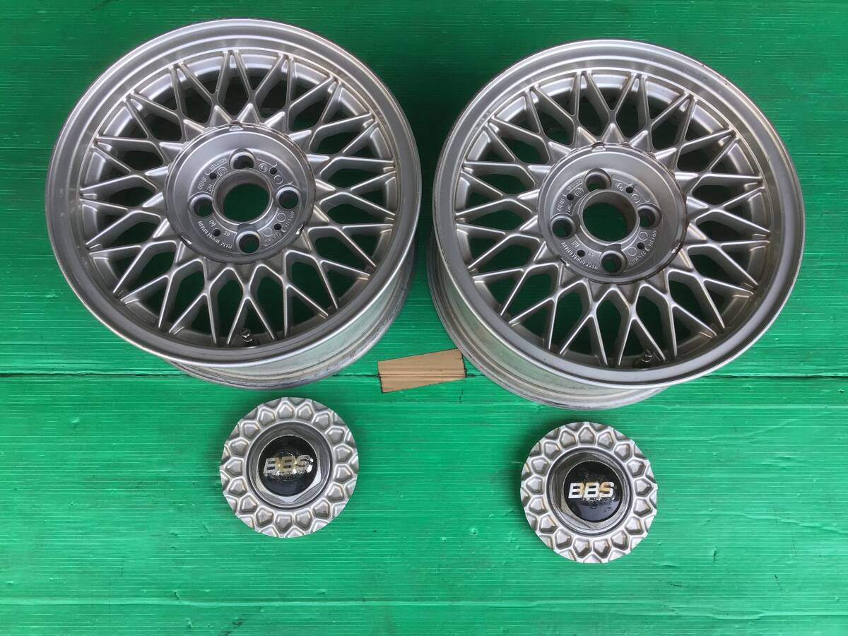 BBS RZ BMW E30 VW 320 KBA41035 アルミホイール 2本 15インチ 7J +24 100 4H USDM JDM ...
