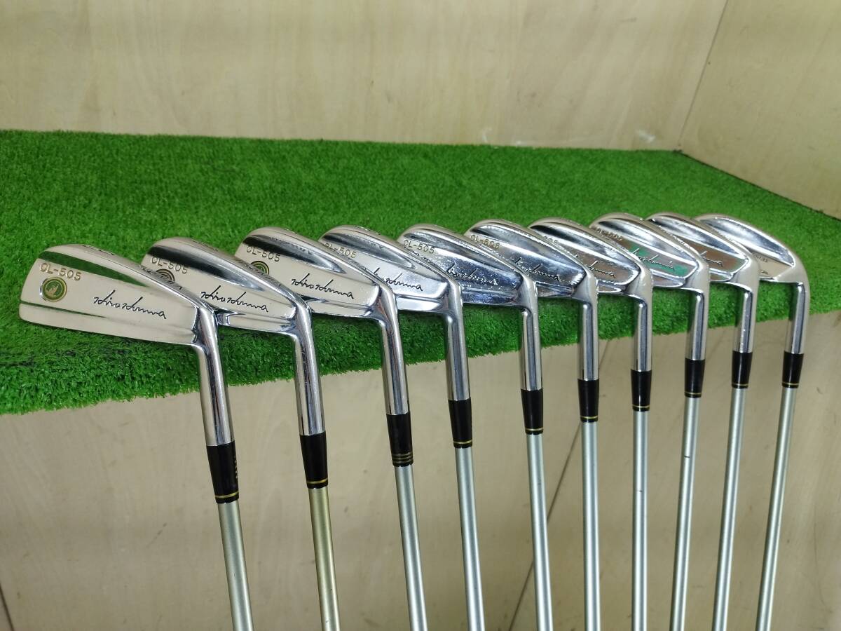 HONMA ホンマ CL-505 緑モグラ 3番 11番/SW アイアン10本セット T-800 BORON M40 フレックスR-1(ホンマ ...