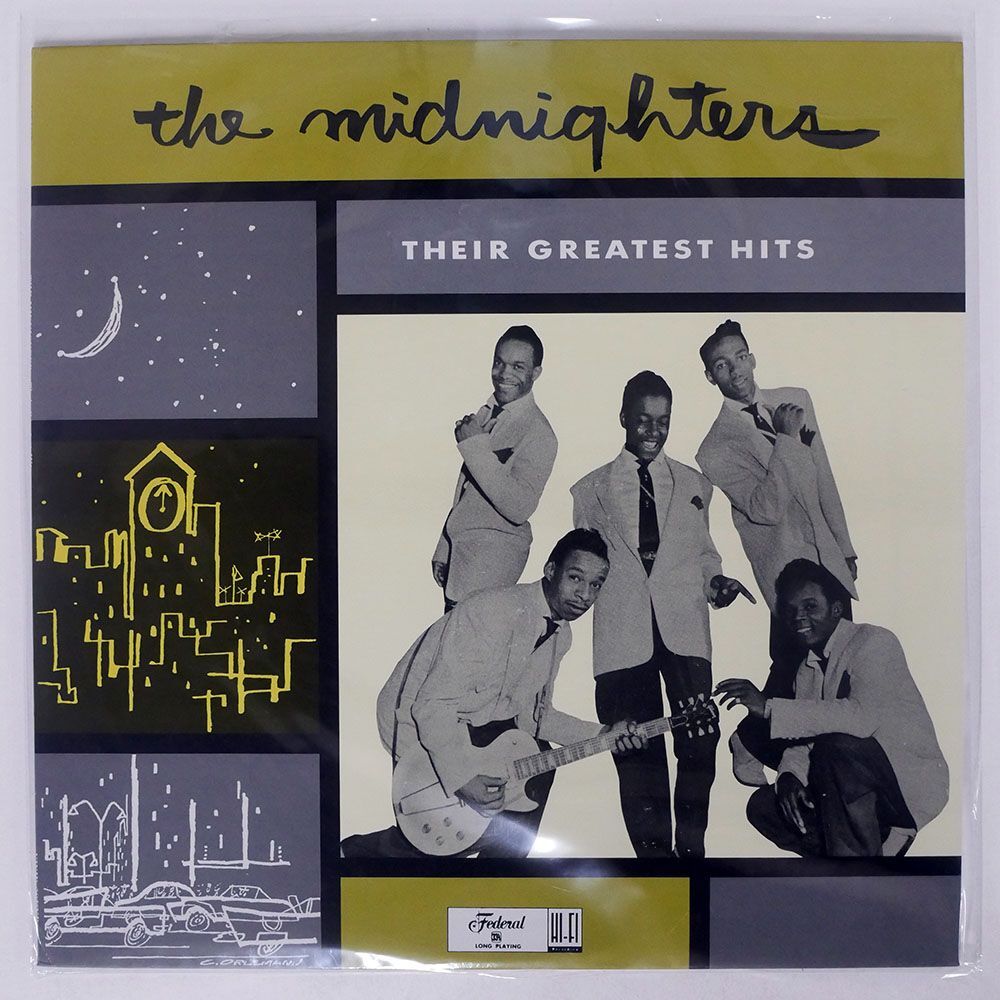 米 MIDNIGHTERS/THEIR GREATEST HITS/KING VS1037 LP(ブルース)｜売買されたオークション情報 ...