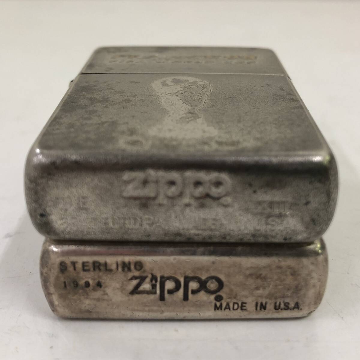 24那/A021749/Y072-117/IS8000 名古屋 Zippo ジッポー 2点まとめ STERLING 1994 / E XⅢ FIFA WORLD CUP FRANCE98 ...