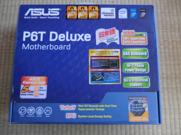 ASUS P6T Deluxe(ASUSTeK)｜売買されたオークション情報、yahooの商品情報をアーカイブ公開 - オークファン ...