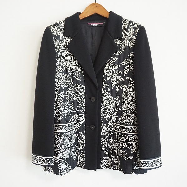 #wnc レオナール LEONARD ジャケット 13AR 黒 ベージュ 中綿 キルティング シルク 大きいサイズ レディース 864971(女性用)｜売買されたオークション情報、yahooの ...