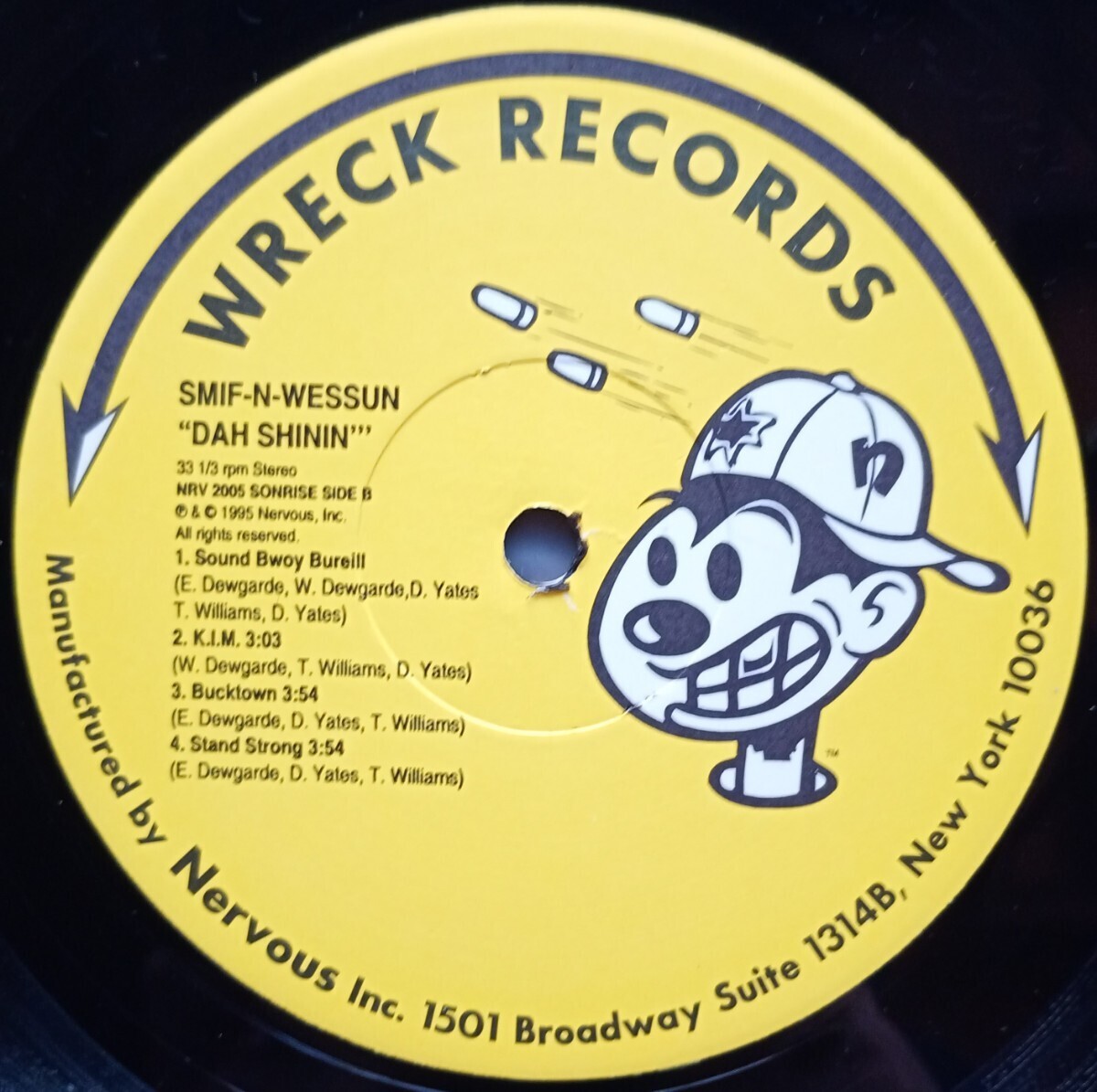 SMIF-N-WESSUN スミフン ウェッスン DAH SHININ' 95年US盤 2LP Arrowレーベル Wreck Records ...