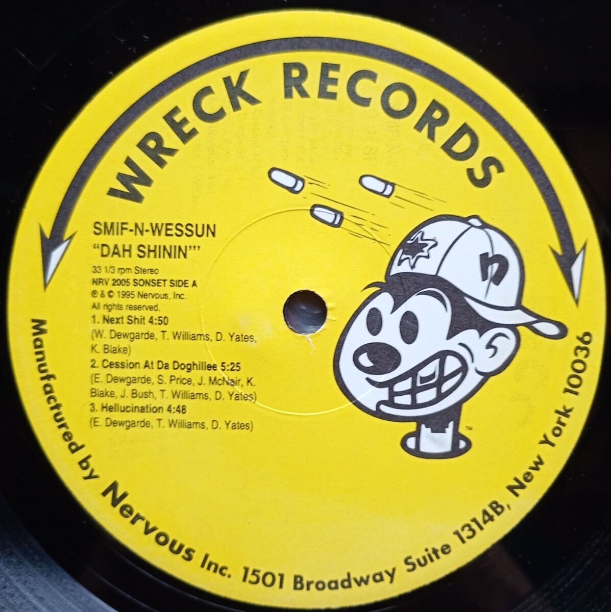 SMIF-N-WESSUN スミフン ウェッスン DAH SHININ' 95年US盤 2LP Arrowレーベル Wreck Records ...