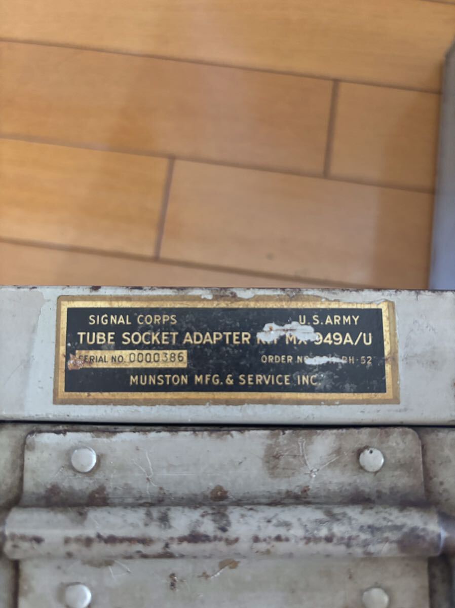 SIMPSON ELECTRIC I-177B 真空管試験機 Tube Tester チューブテスター U.S.ARMY＋MX-949 A/U ...