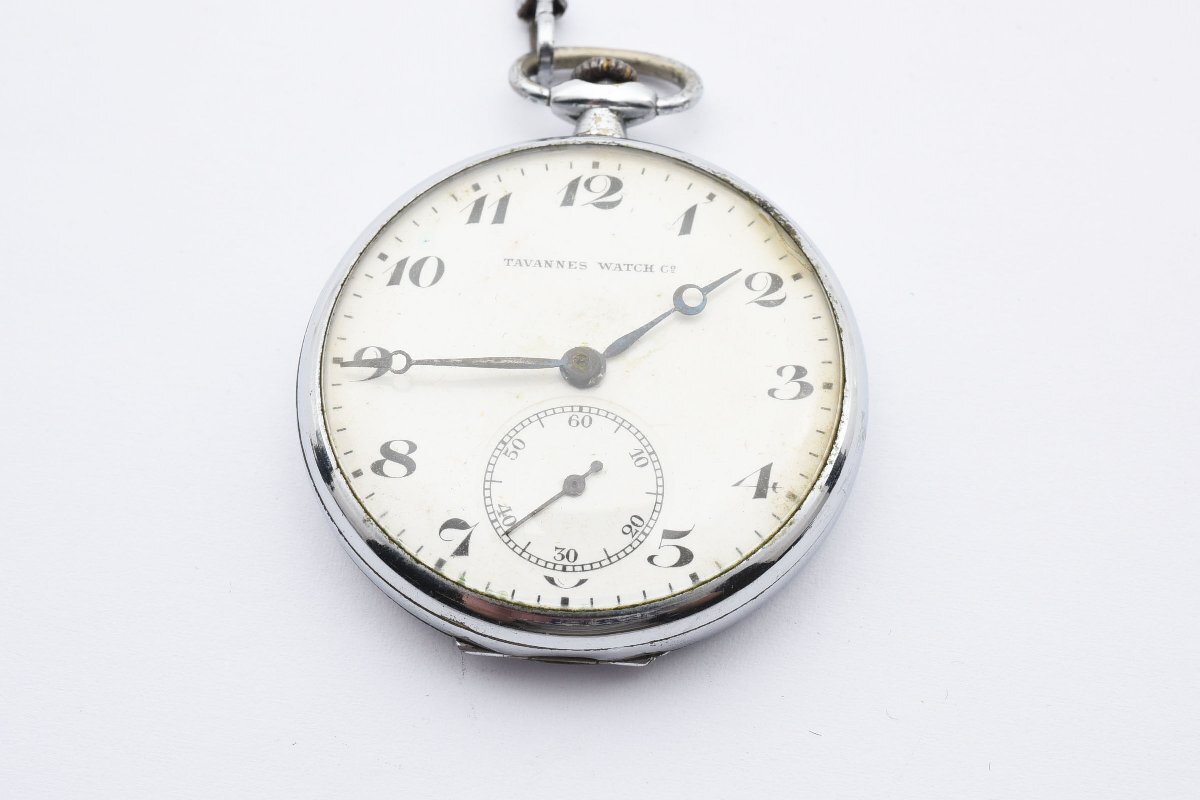 タバネス 懐中時計 スモセコ 手巻き TAVANNES watch co(手巻き)｜売買されたオークション情報、yahooの商品情報をアーカイブ公開 - オークファン（aucfan.com）