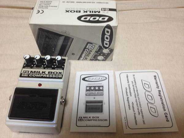DOD MILK BOX FX84 COMPRESSORコンプレッサーエフェクター(コンプレッサー)｜売買されたオークション情報、yahooの ...