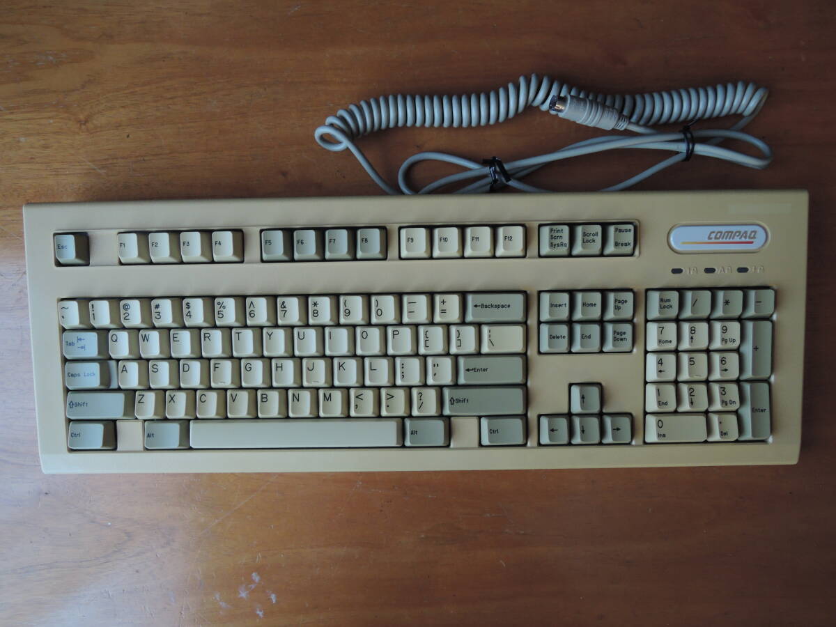 Compaq Enhanced Ⅲ Keyboard PRODUCT OF U.S.A(PS/2キーボード)｜売買されたオークション情報 ...