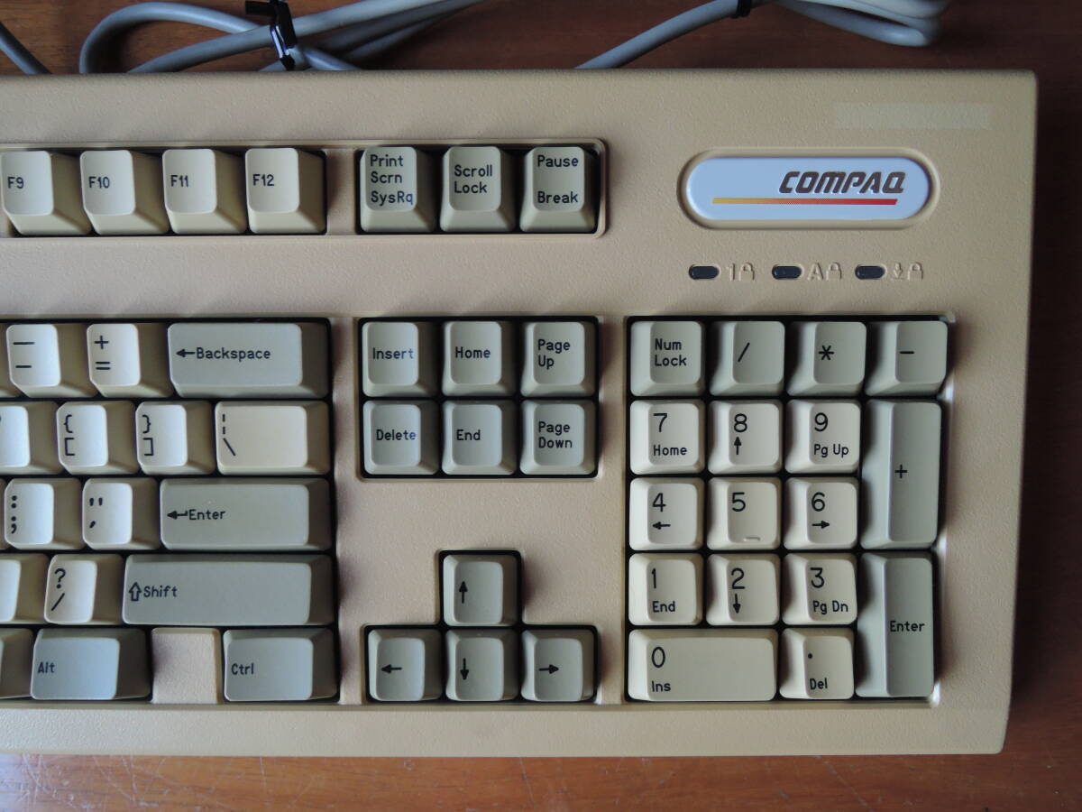 Compaq Enhanced Ⅲ Keyboard PRODUCT OF U.S.A(PS/2キーボード)｜売買されたオークション情報 ...