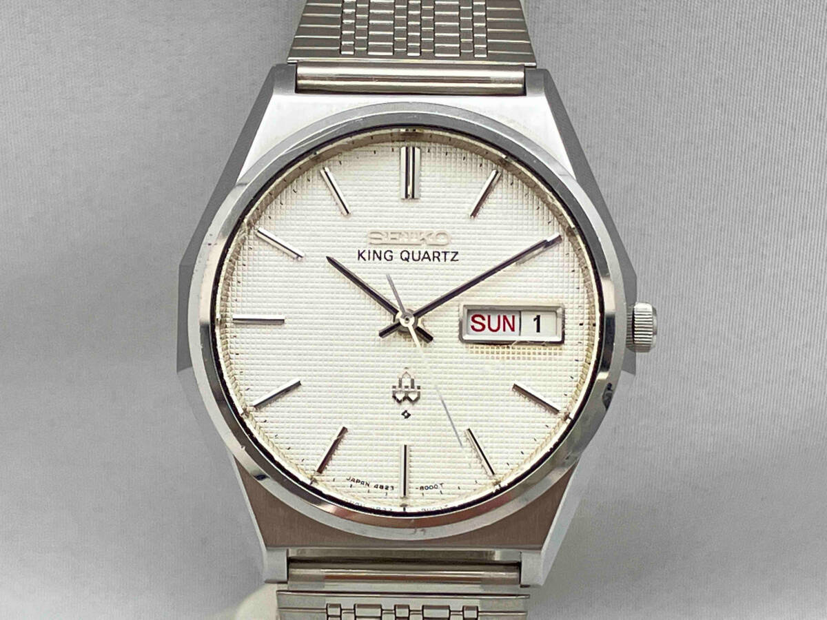 SEIKO KING QUARTZ 4823-8050 クォーツ ベルト非純正稼働品(その他)｜売買されたオークション情報、yahooの商品 ...