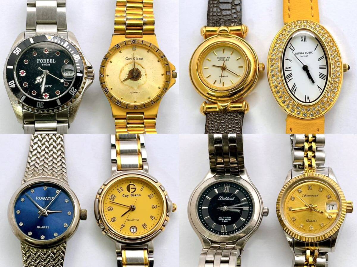 大量 50点 SEIKO/CITIZEN/CASIO/TIMEX/AUREOLE/pierre cardin/Pinky&Dianne/JACQUES LENDL/renoma 他 腕時計 ...