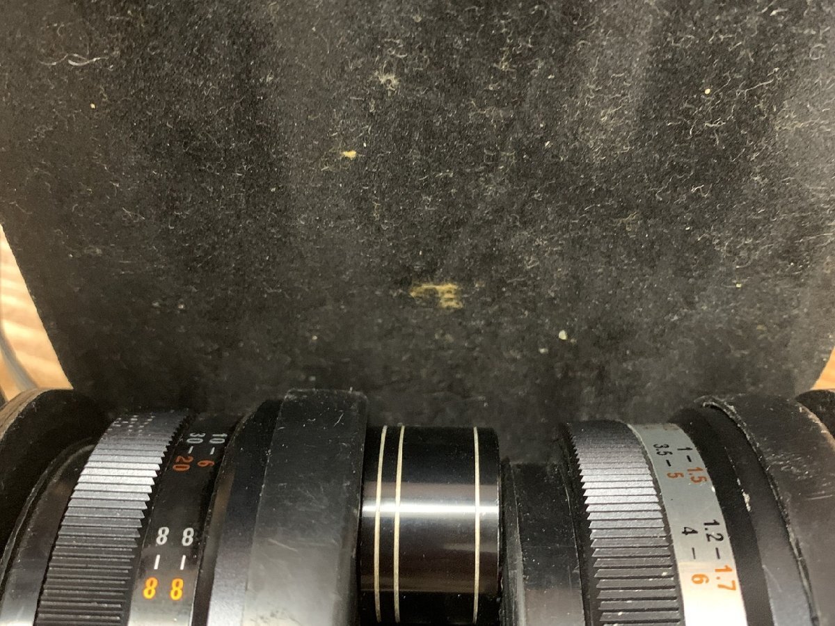 Y-0671 YASHICA YASHIKOR AUX. TELEPHOTO 1.4 + YASHIKOR AUX. WIDE ANGLE 1.4 + TELE-WIDE FINDER カメラ ...