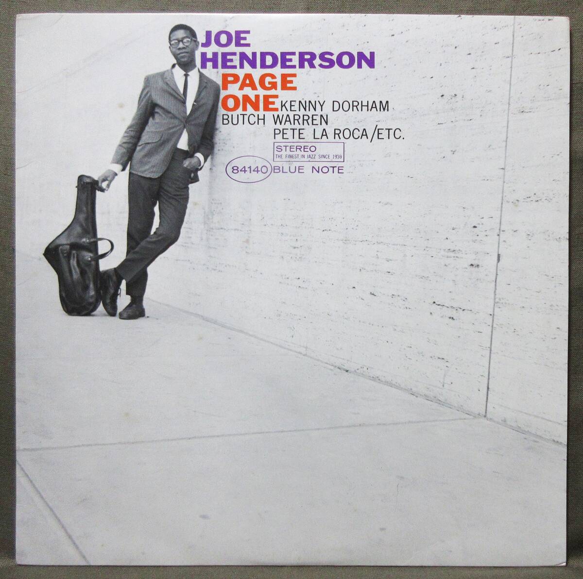 LP US/Capitol JOE HENDERSON Page One 高音質Audiophile Press/180g/ジョー ...
