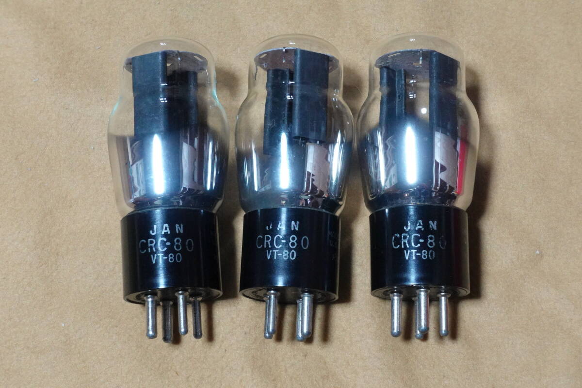 RCA JAN-CRC-80/VT80 3本(真空管)｜売買されたオークション情報、yahooの商品情報をアーカイブ公開 - オークファン ...