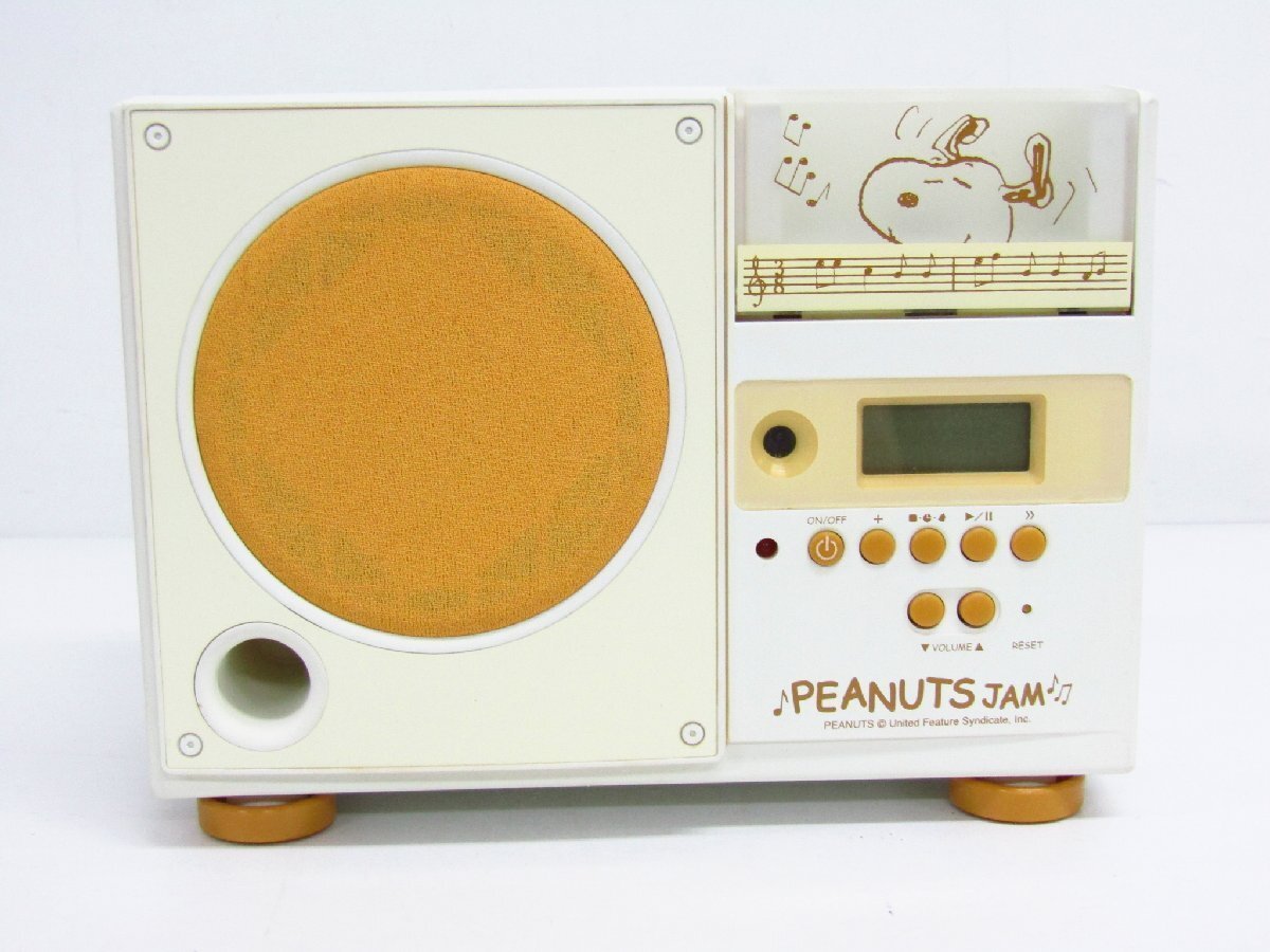 バンダイ PEANUTS JAM ピーナッツジャム ミュージック エンターテイメント オーディオ スヌーピー 初回限定パッケージ ジャンク品 ...