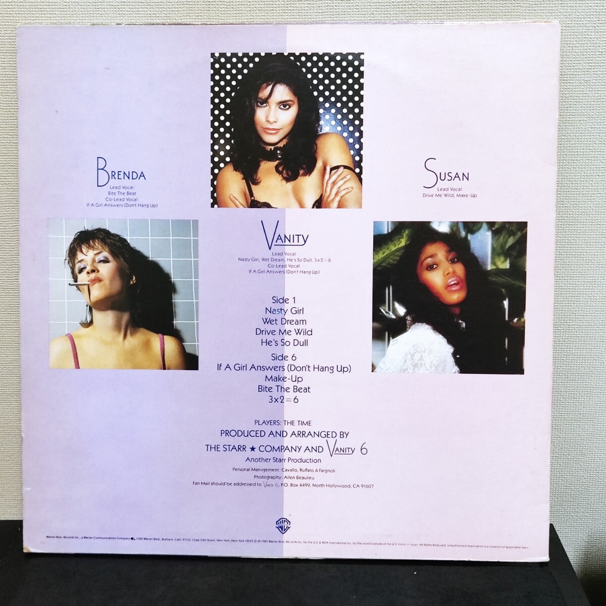 Vanity 6/Vanity 6/prince/日本盤/P-11305/歌詞カード付/セクシー ハリケーン/Brenda Bennett Susan Moonsey Vanity/Nasty ...