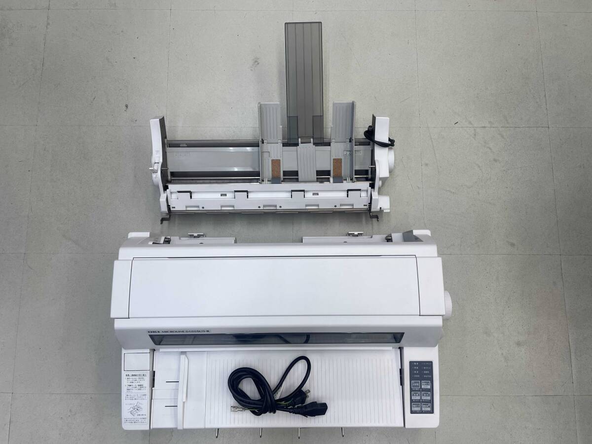 OKI MICROLINE 8480 SU3-R ドットプリンター ＆ ML 8480S CSF3 カットシートフィーダ セット(ドット ...