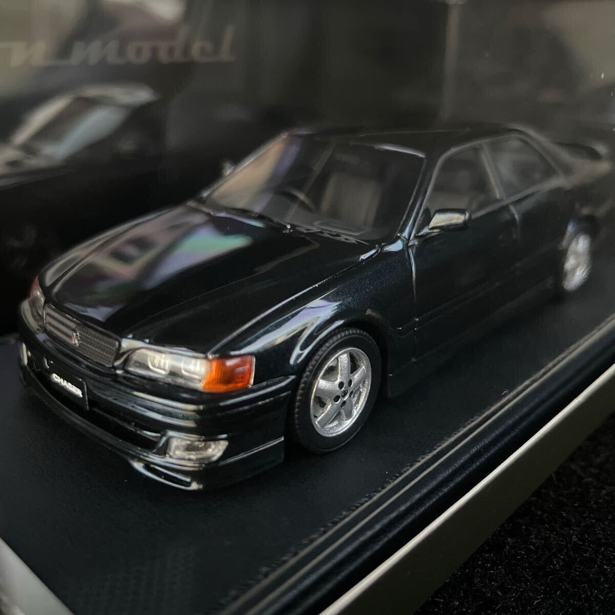Toyota Chaser Tourer V JZX100 Dark Green Mica 1/43スケール レジン IG1233(乗用車 ...