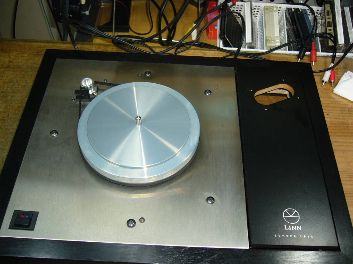 LINN SONDEK LP12 ハーキュリーⅡ電源/TRANPOLIN SUSPENSION/トーンアーム無/ダストカバー付き(その他 ...