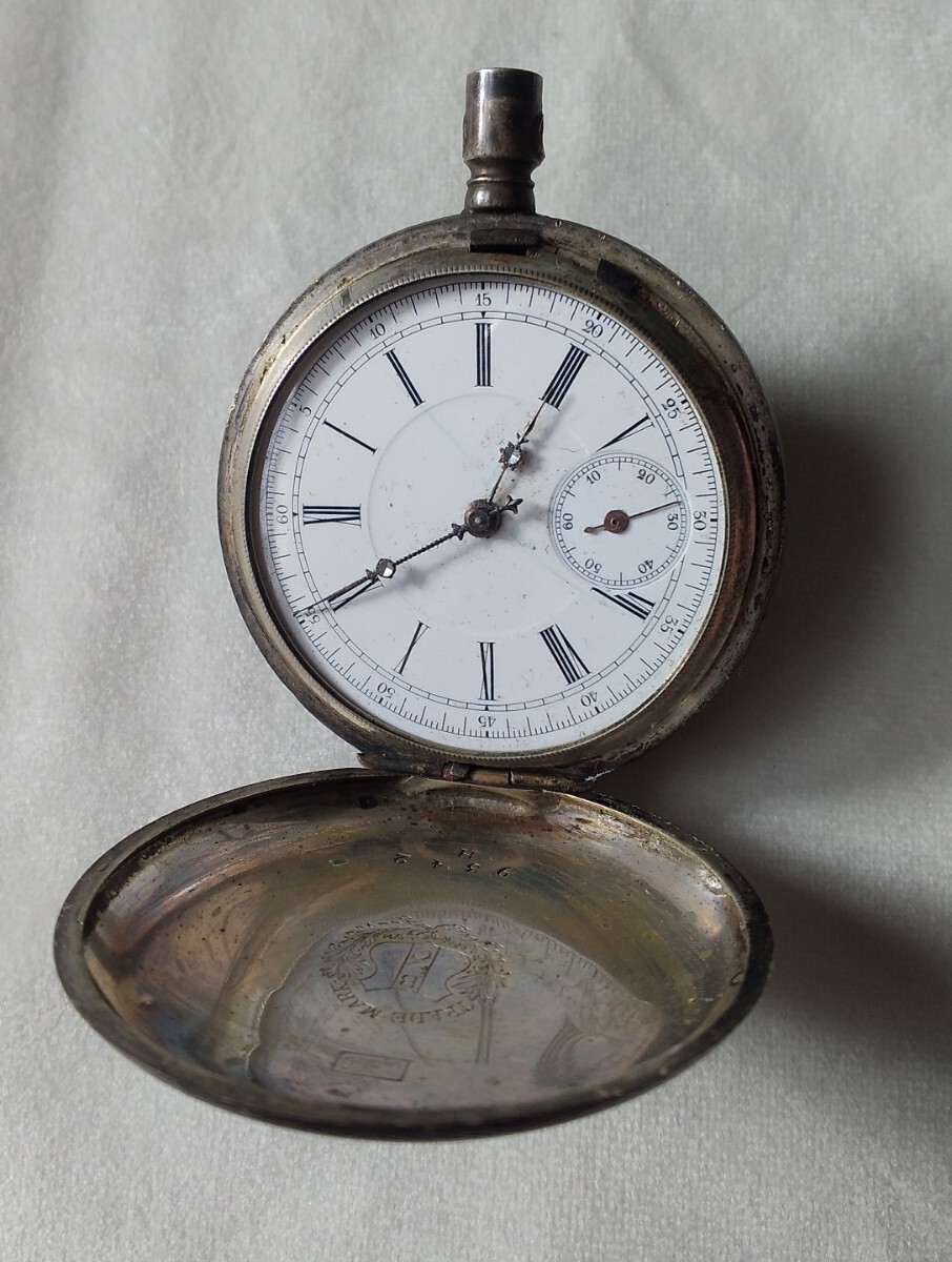 懐中時計 STRAIGHT LINE LEVER NEUCHATEL 0.800 手巻き(手巻き)｜売買されたオークション情報、yahooの ...