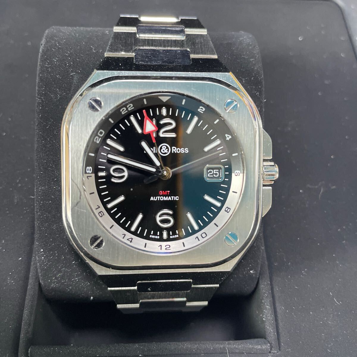 ベルアンドロス Bell ＆ Ross BR 05 GMT(ベル＆ロス)｜売買されたオークション情報、yahooの商品情報をアーカイブ公開 - オークファン（aucfan.com）