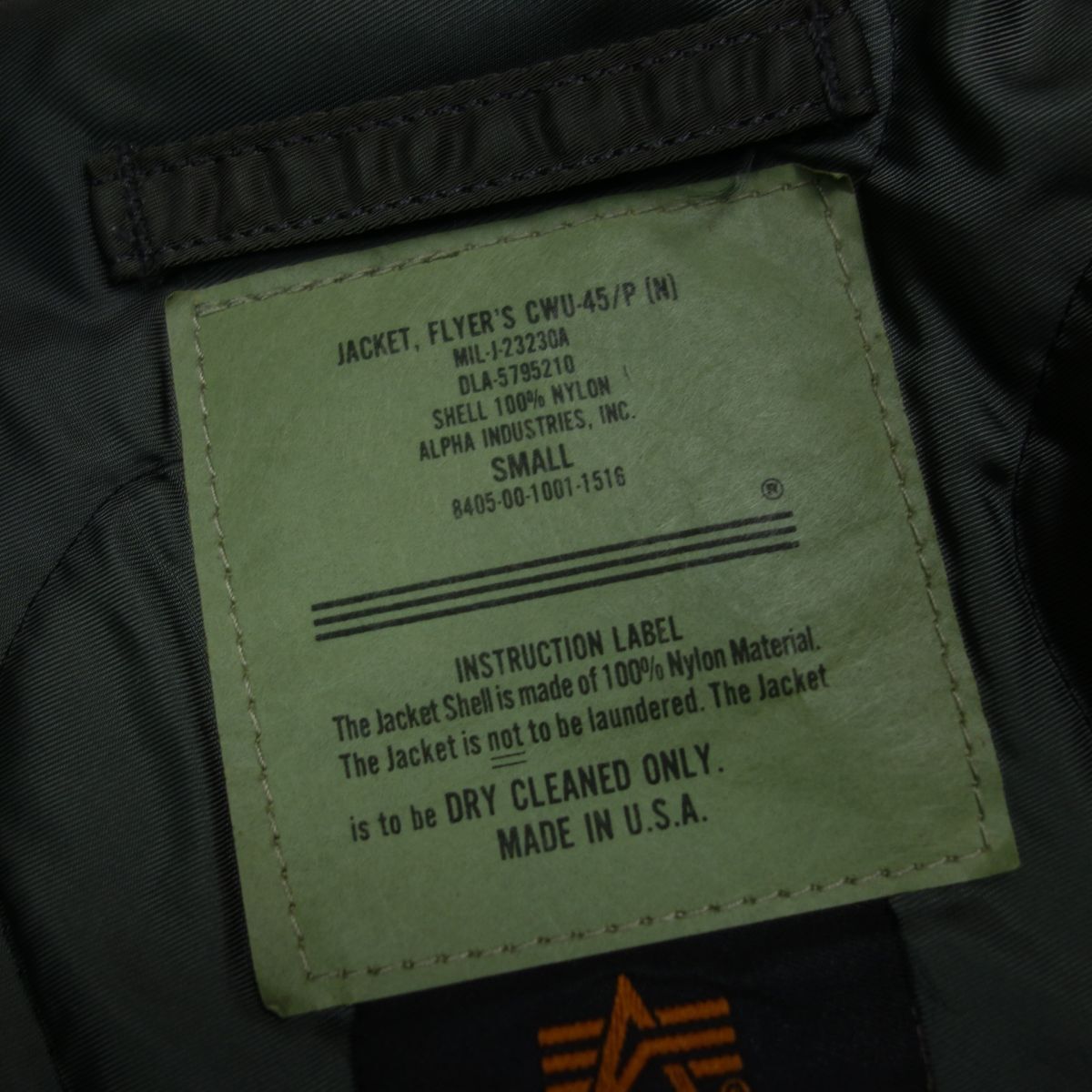 90s ALPHA アルファ USA製 CWU-45/P フライトジャケット ブルゾン S メンズ(Sサイズ)｜売買されたオークション情報、yahooの商品情報をアーカイブ公開 ...