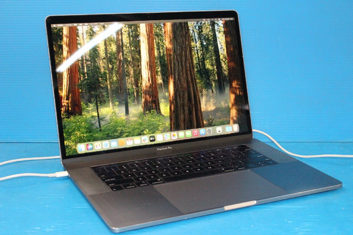 Apple MacBook Pro 15-inch 2018 / Core i7-8750H 2.2GHz / メモリ 32GB / NVMe 256GB / Sequoia 15.1 ...
