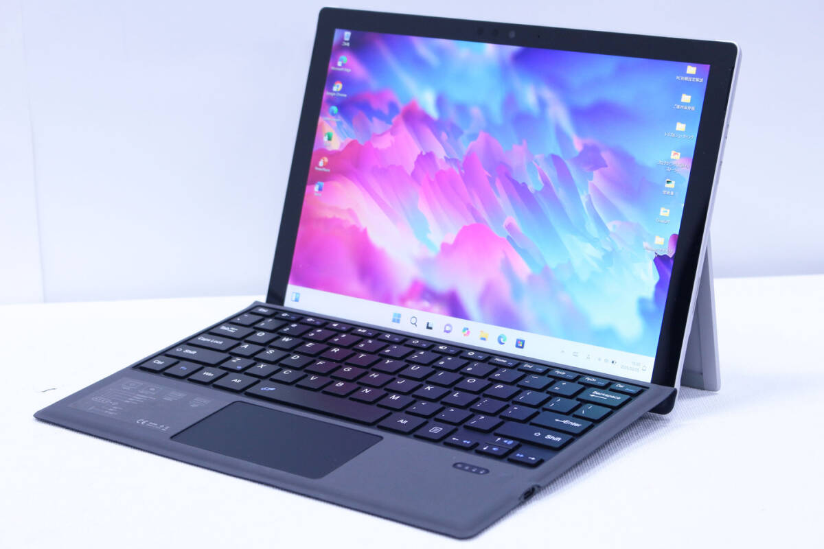 1円 Windows11 Office2019 タブレットPC Surface Pro 6 i5-8350U メモリ8GB SSD256GB 12.3型PixelSense 顔認証 キーボード ...