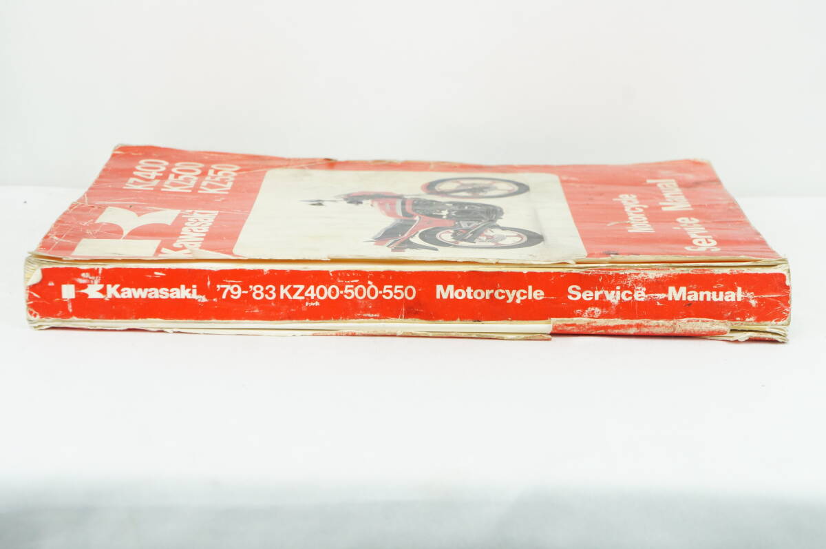 1979-83年/ Kawasaki KZ400 KZ500 KZ550 サービスマニュアル Z400J Z550D1 Z550GP ...