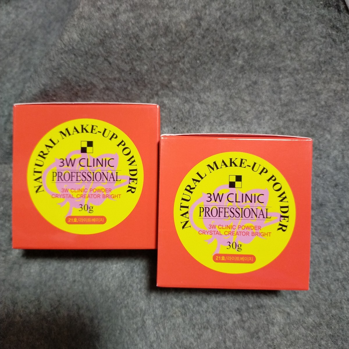 2個 21号 韓国 dodoドド社 3W CLINIC ナチュラル パウダー ライトベージュ(パウダー)｜売買されたオークション情報 ...