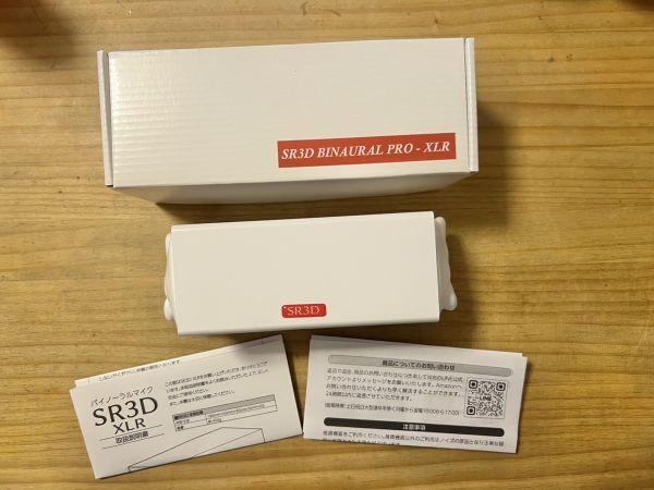 SR3D ASMRマイク バイノーラルマイク XLRタイプ C61(コンデンサーマイク)｜売買されたオークション情報、yahooの商品情報をアーカイブ公開 - オークファン（aucfan.com）