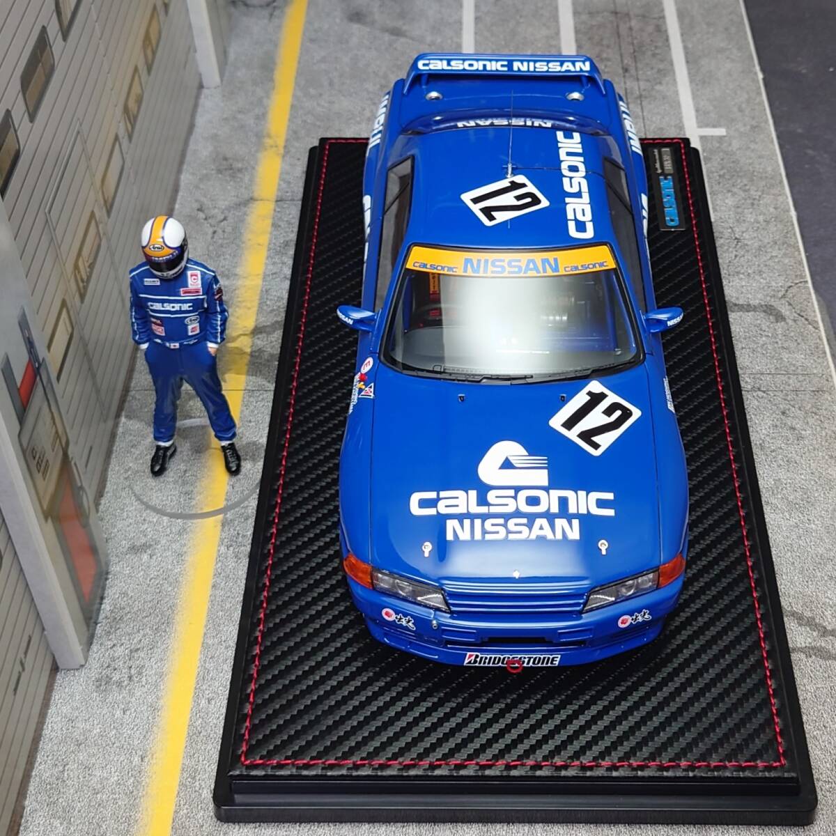 イグニッションモデル : IG2820 1/18 カルソニック スカイライン CALSONIC SKYLINE #12 1992 JTC With Mr.Hoshino : Web ...