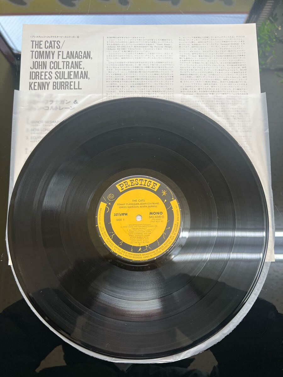 12インチ レコード Tommy Flanagan John Coltrane Kenny Burrell Idrees Sulieman THE CATS Prestige NEW JAZZ ...