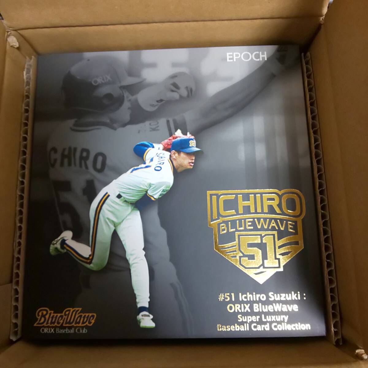 イチロー 1of1 直筆サインカード EPOCH 2020 #51 Ichiro Suzuki ORIX Blue Wave Super ...