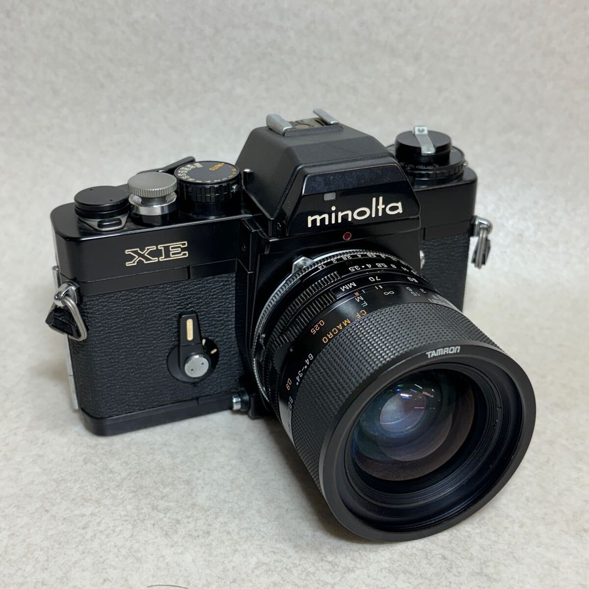 W2 -10 ミノルタ MINOLTA XE ブラックボディ + レンズ TAMRON タムロン ADAPTALL2 1:3.5-4.5 35-70mm(ミノルタ)｜売買されたオークション情報 ...