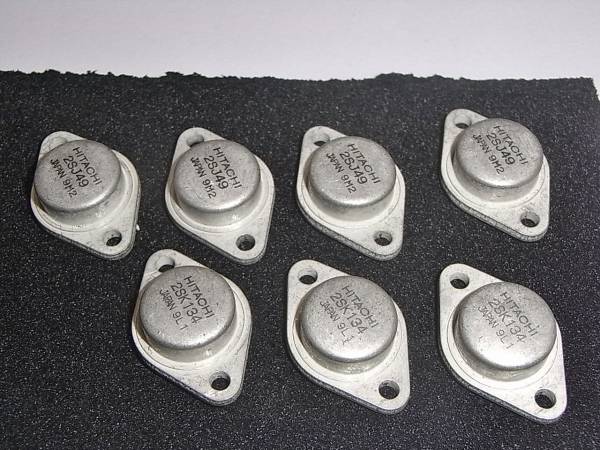 日立パワーMOS FET 2SJ49/2SK134 7個の 金田式に(トランジスタ)｜売買されたオークション情報、yahooの商品情報を ...