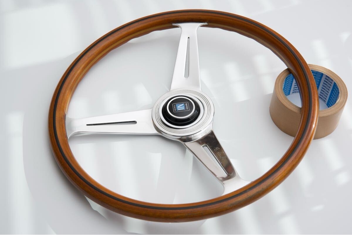 ナルディ クラシック ウッド ポリッシュ ステアリング φ36.5 365mm NARDI CLASSIC WOOD 当時物 USDM 北米仕様 EF EG EK DA DC CB ...