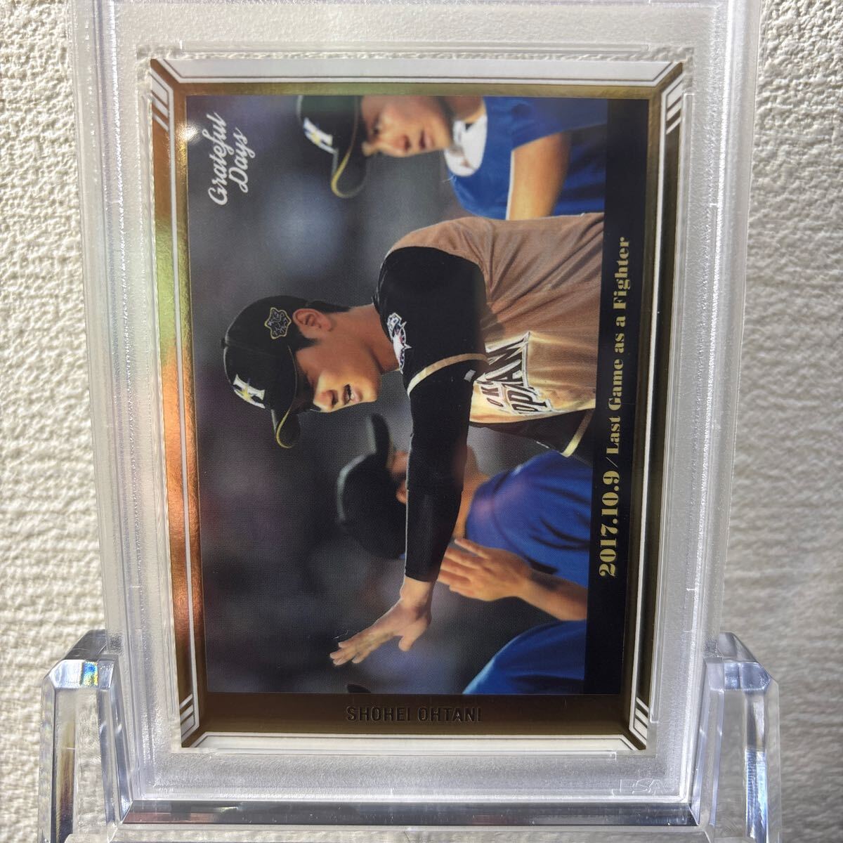 PSA 9 大谷翔平 2018 BBM Grateful Days #16 SHOHEI OHTANI MINT 日本ハム Topps Los ...