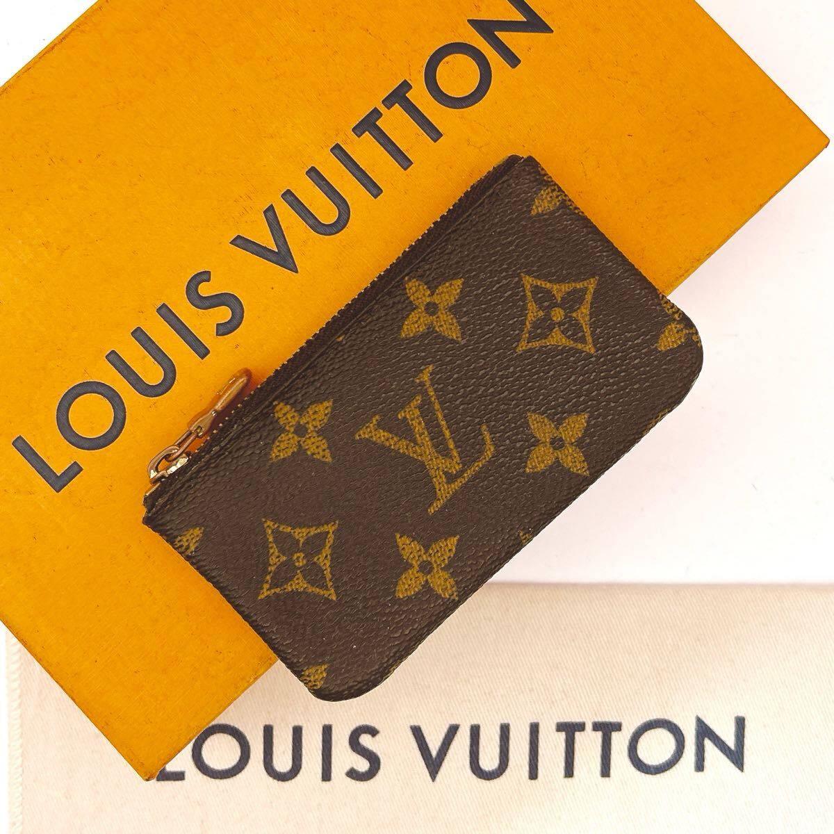 中 a224 LOUIS VUITTON ルイ ヴィトン モノグラム ポシェットクレ M62650/CA0978(モノグラムライン)｜売買され ...
