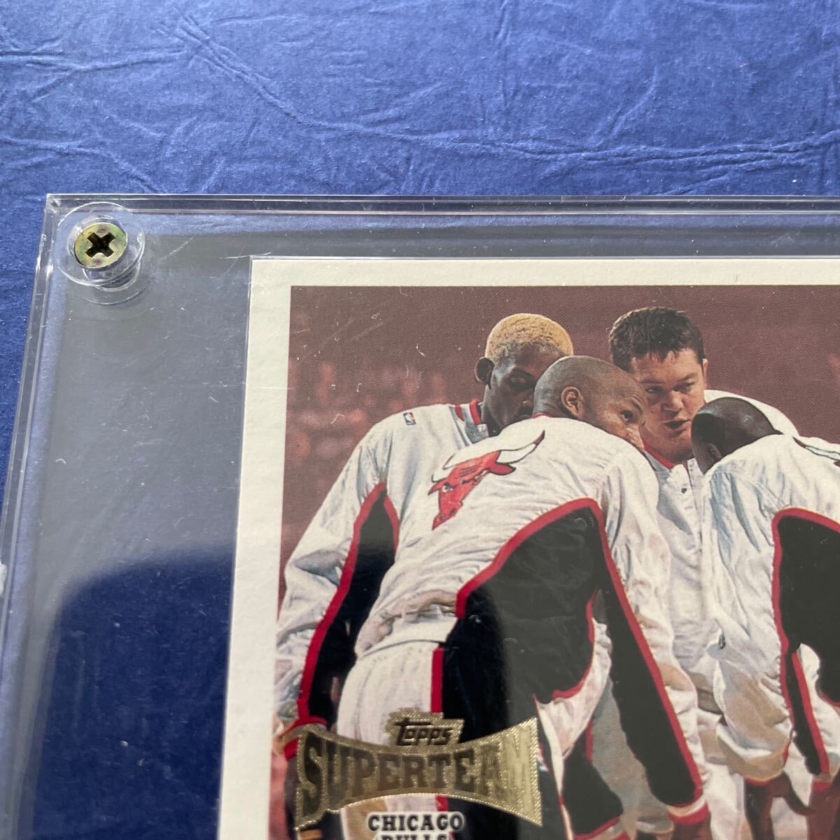 1996-97 Topps Super Teams #ST4 Chicago Bulls WCDF Michael Jordan ...