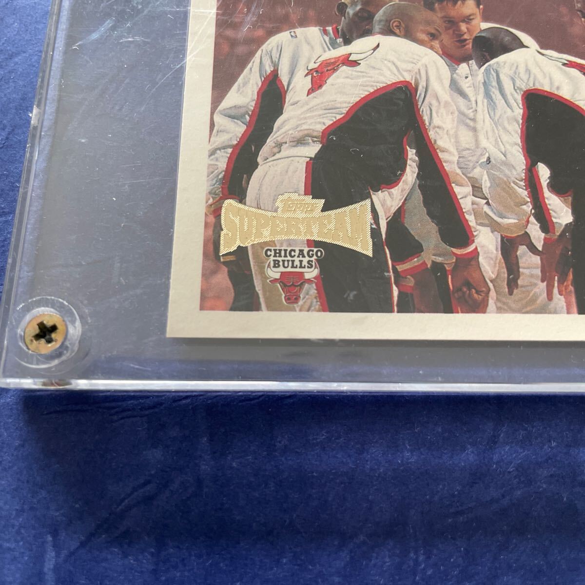1996-97 Topps Super Teams #ST4 Chicago Bulls WCDF Michael Jordan ...