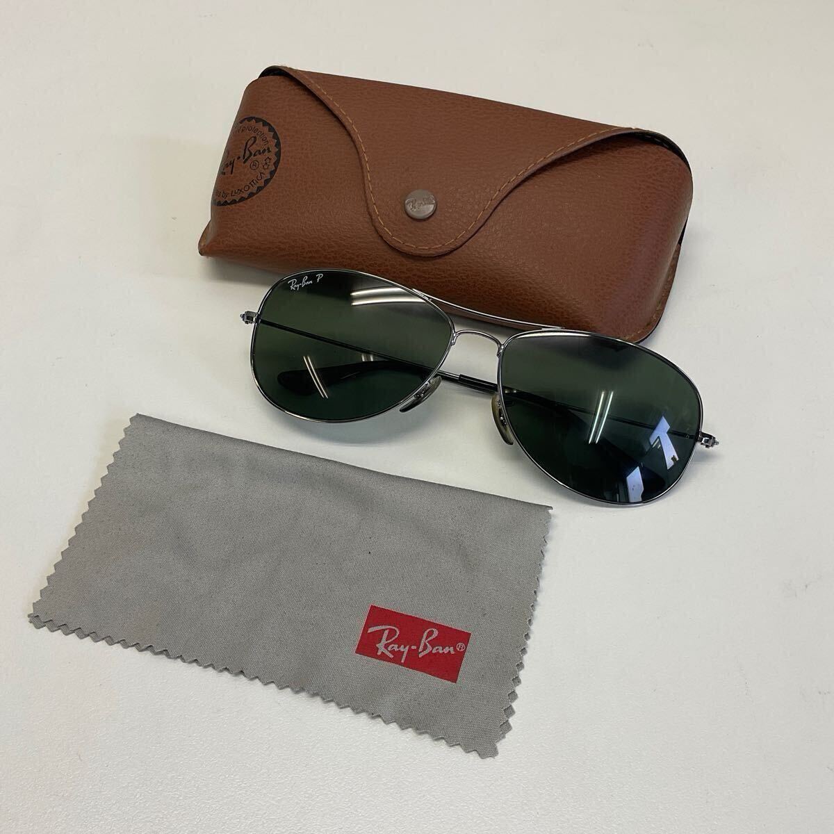 営AB04-60T Ray-Ban レイバン サングラス RB3362 COCKPIT 004／58 5914 135 3P ...